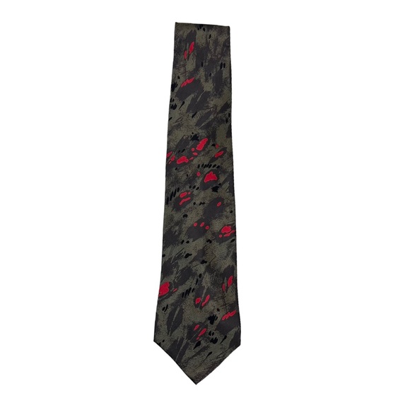 Brioni | Accessories | Brioni 0 Silk Tie Designer Paint Splatter Design ...
